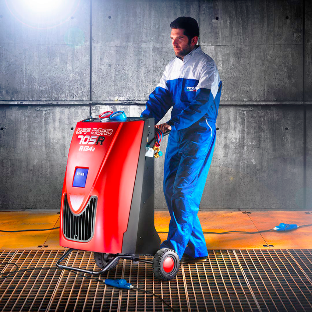 Texa 705R Off Road ilmastointihuoltolaite - Suomen Työkalu
